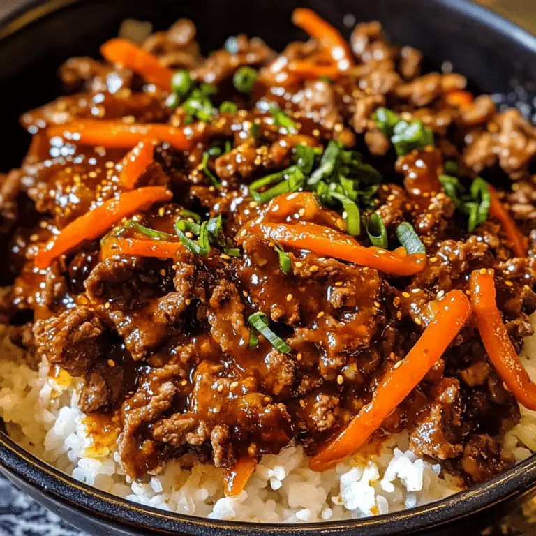 Korean Gochujang Beef Bowls - Epicure Meals
