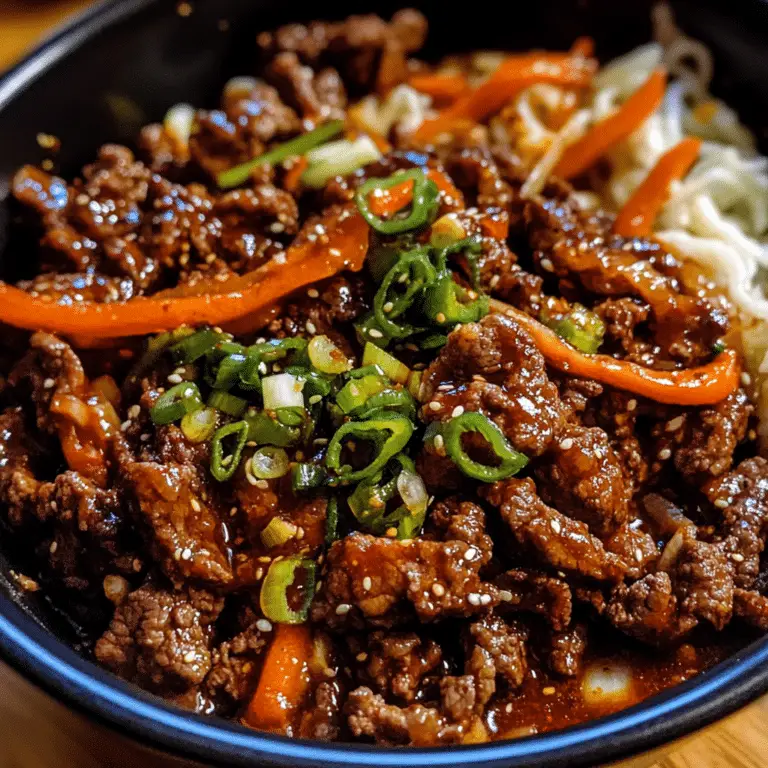 Korean Gochujang Beef Bowls - Epicure Meals