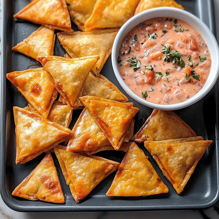 Nacho Triangles with Salsa-Ranch Dipping Sauce - Epicure Meals