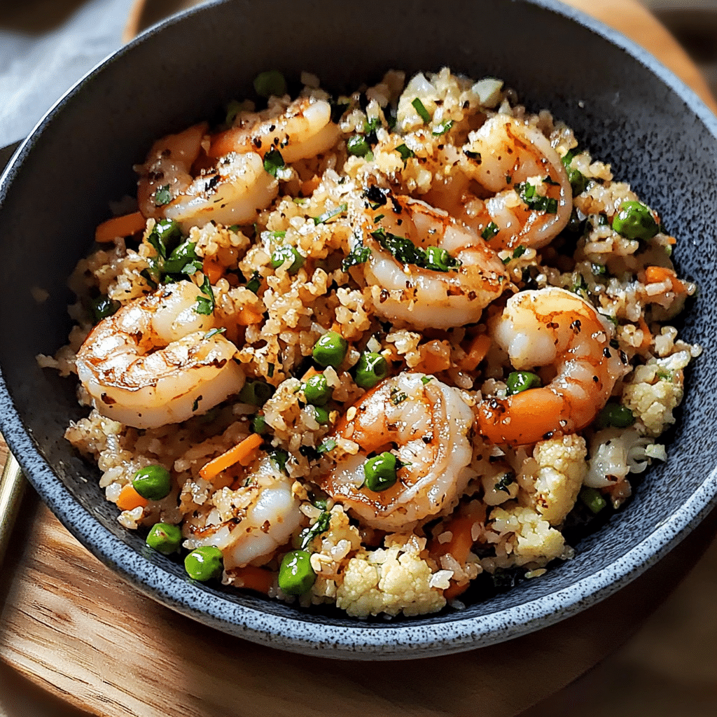 Shrimp Cauliflower Fried Rice - Epicure Meals