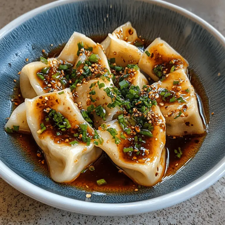 Steamed Dumplings with The Best Dumpling Sauce - Epicure Meals