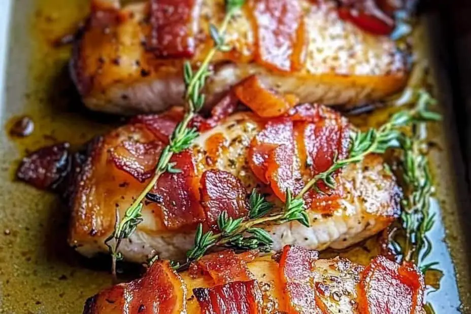 Bacon Wrapped Fish with Sun-Dried Tomato Pesto: An Amazing Ultimate ...