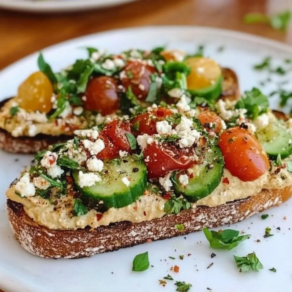 Mediterranean Hummus Toast with Za'atar: An Incredible Ultimate Recipe ...
