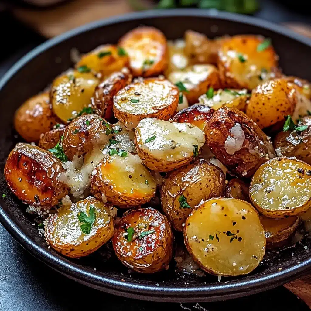 Roasted Garlic Butter Parmesan Potatoes: An Incredible Ultimate Recipe ...