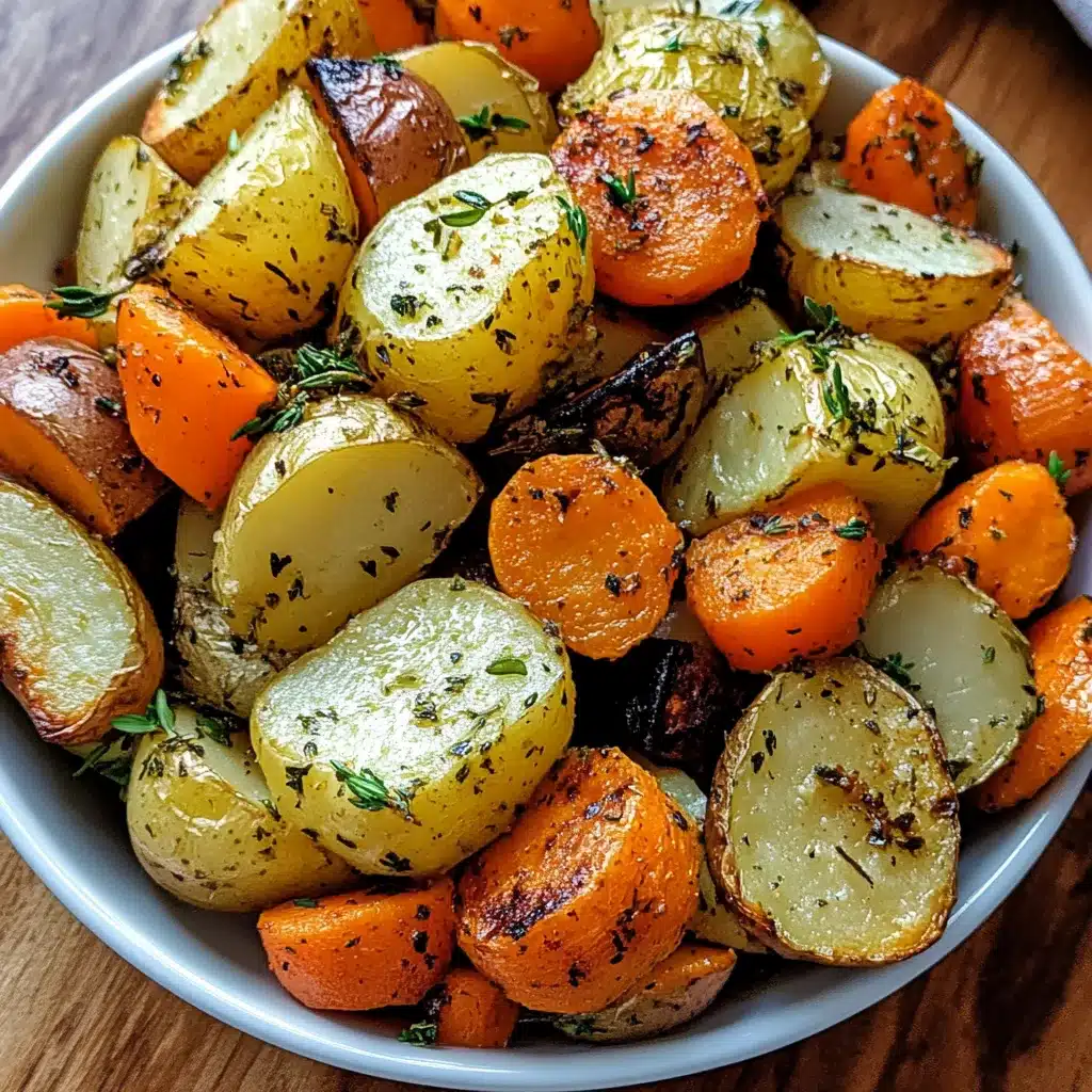 Garlic Herb Roasted Potatoes, Carrots, and Zucchini: An Incredible 5 ...