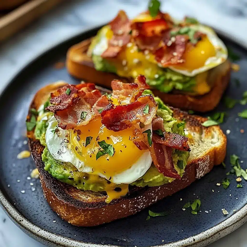 Avocado Bacon and Egg Toasts: An Incredible Ultimate Recipe - Epicure Meals